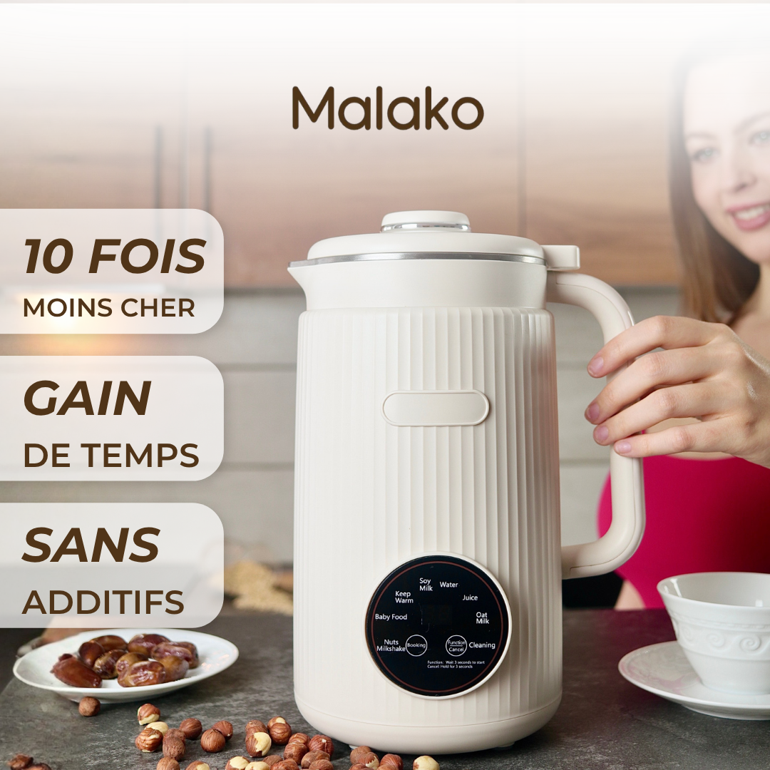 Malako - Un lait végétal frais et fait maison